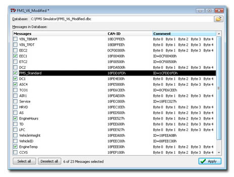 PCAN-Explorer 4 CAN总线分析仪CANdb导入插件2 - PCAN-Explorer 4 Add-in: CANdb ...